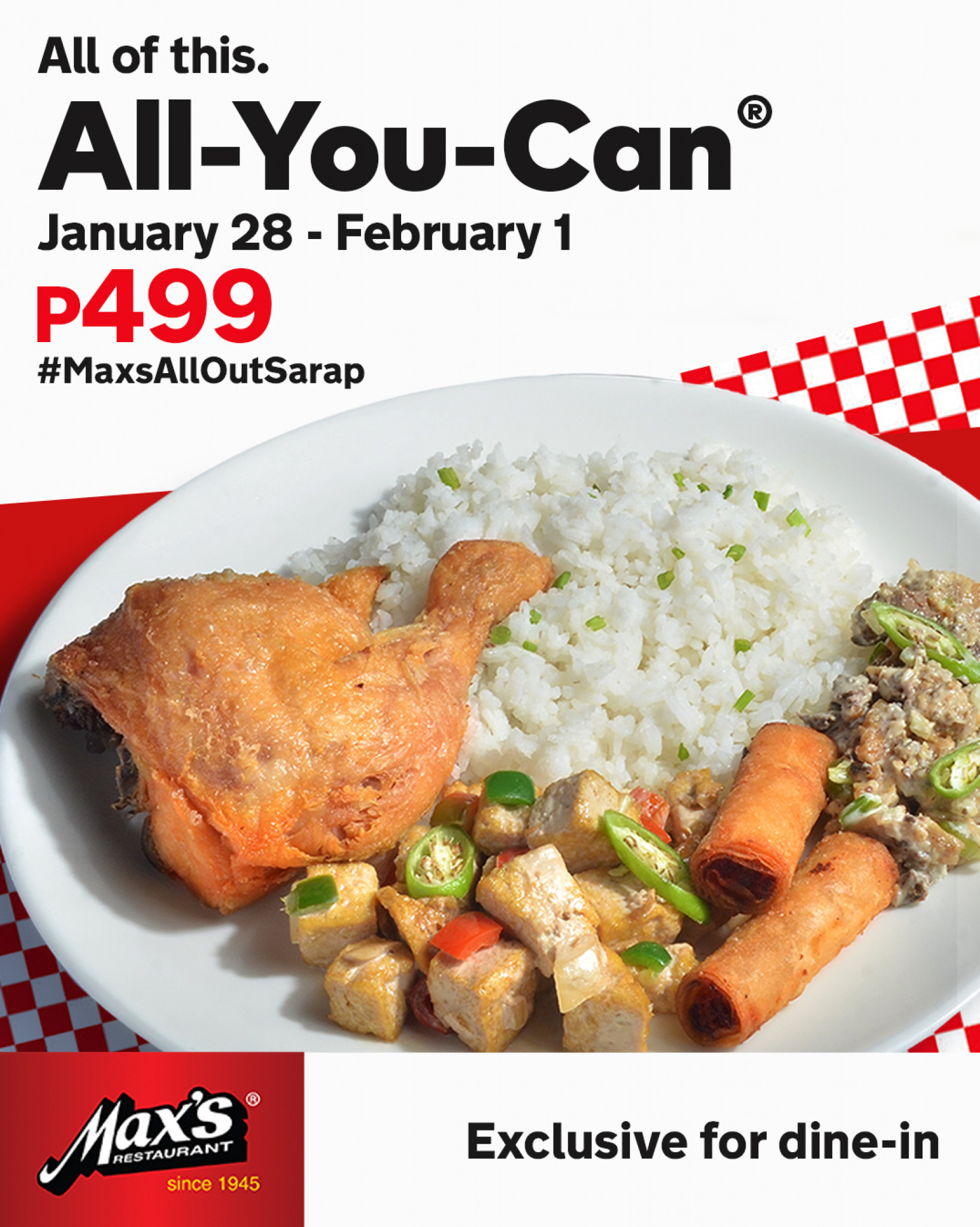 Eat-All-You-Can Max’s – PROUD KURIPOT