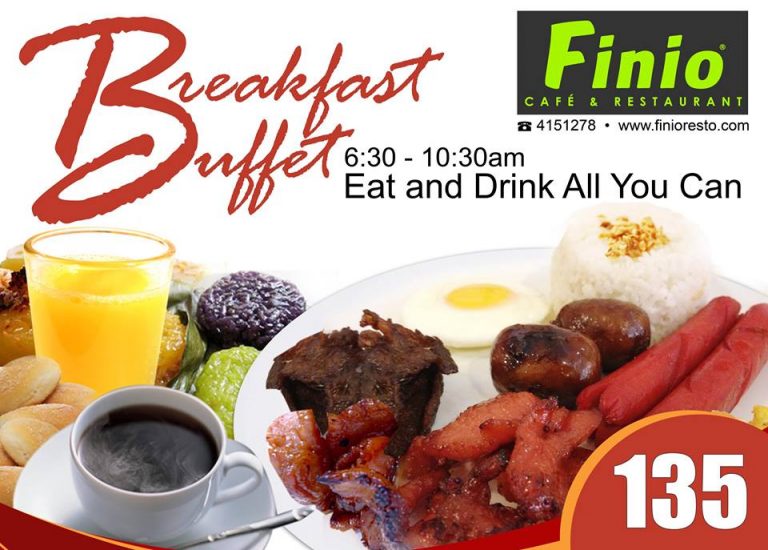 Breakfast Buffet at Finio Restaurant in Tomas Morato QC! - PROUD KURIPOT