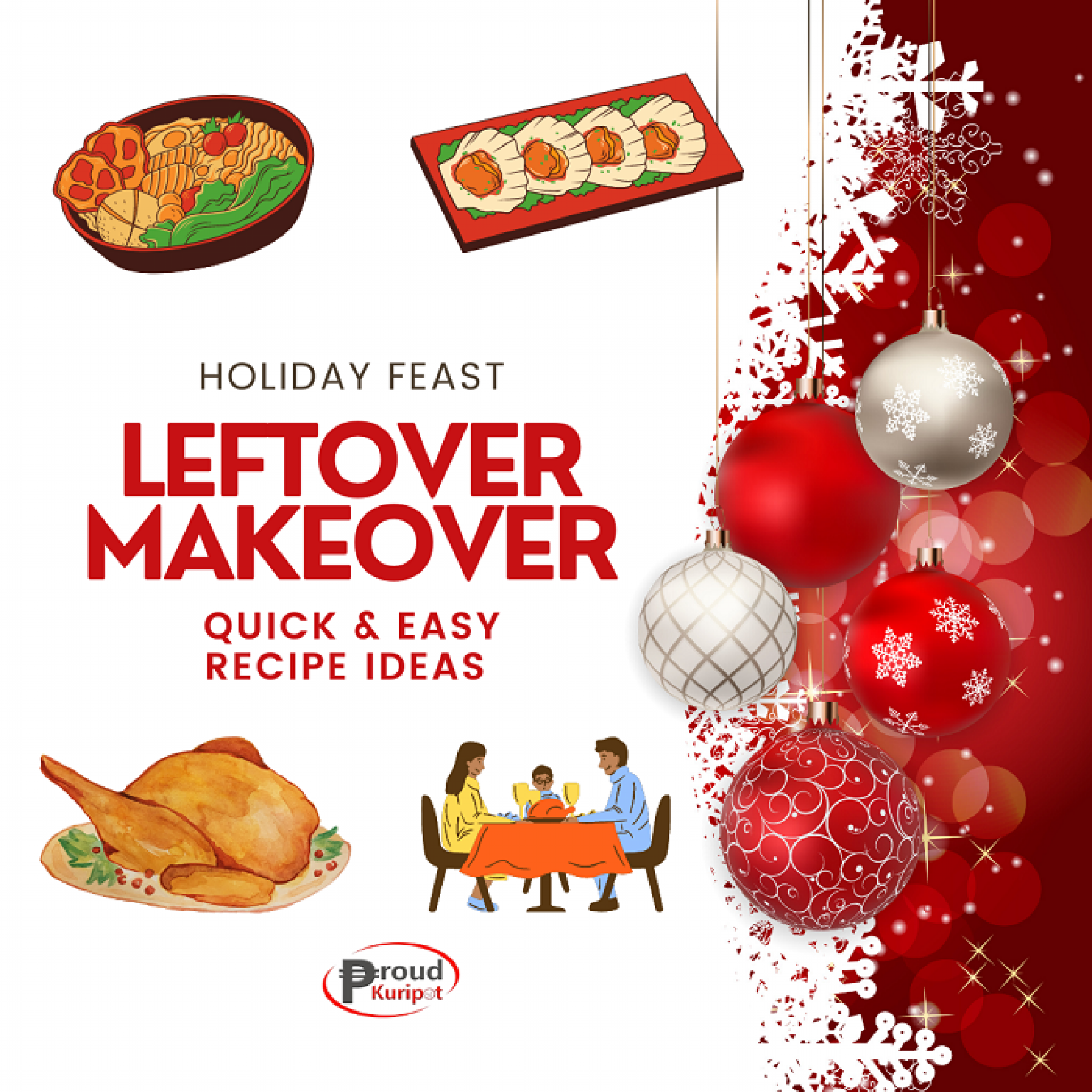 Leftover Makeover – Easy and Creative Recipe Ideas from Holiday Feast ...