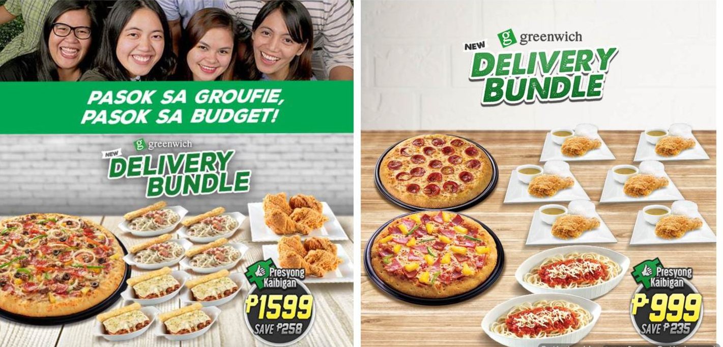 Save As Much As Php258 on Greenwich Delivery Bundle - Proud Kuripot