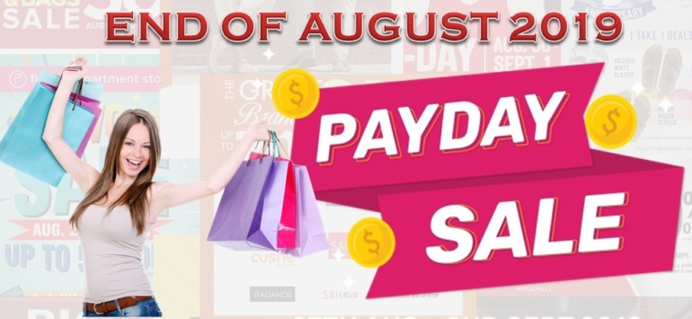 10 Best End of August 2019 Payday Sale and Deals - PROUD KURIPOT