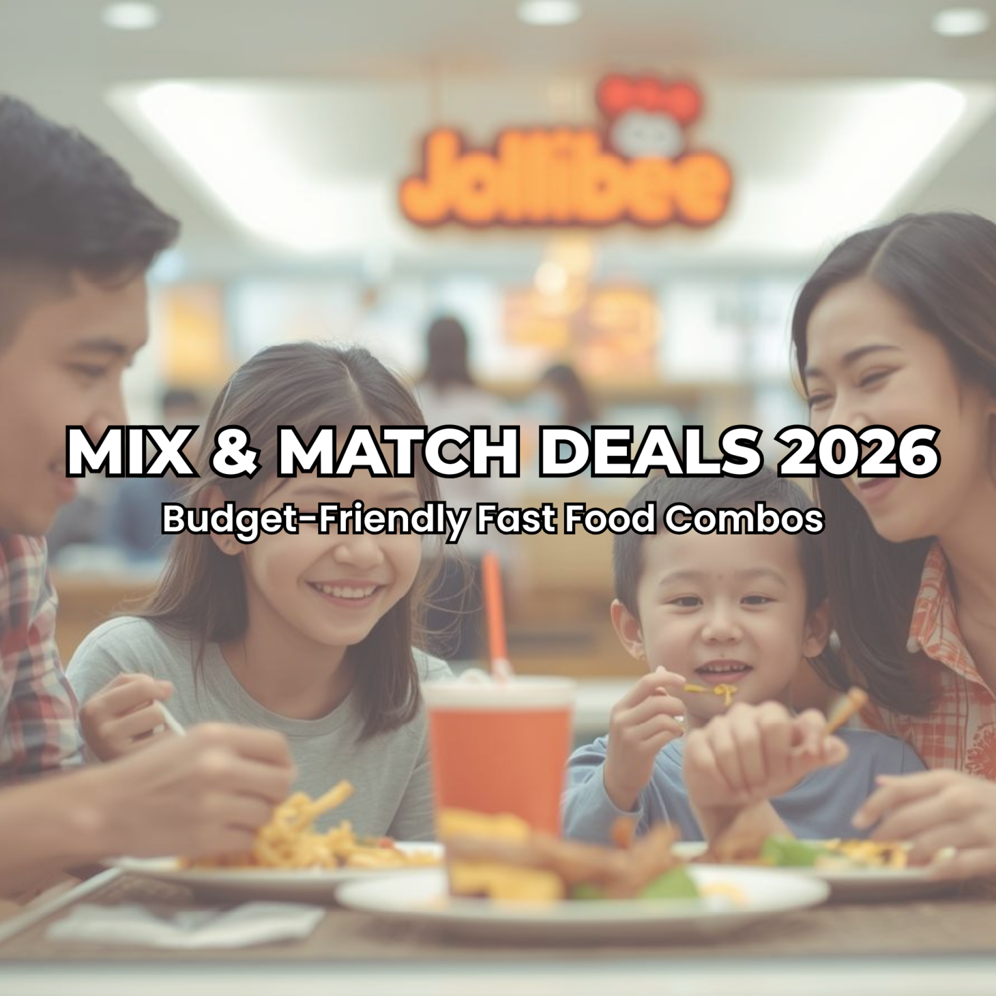 Mix & Match Promos for 2026: Budget-Friendly Fast Food Combos! - PROUD ...